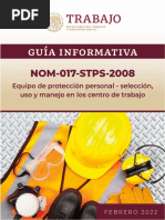 Tabla EPP NOM 017 STPS 2008 | PDF