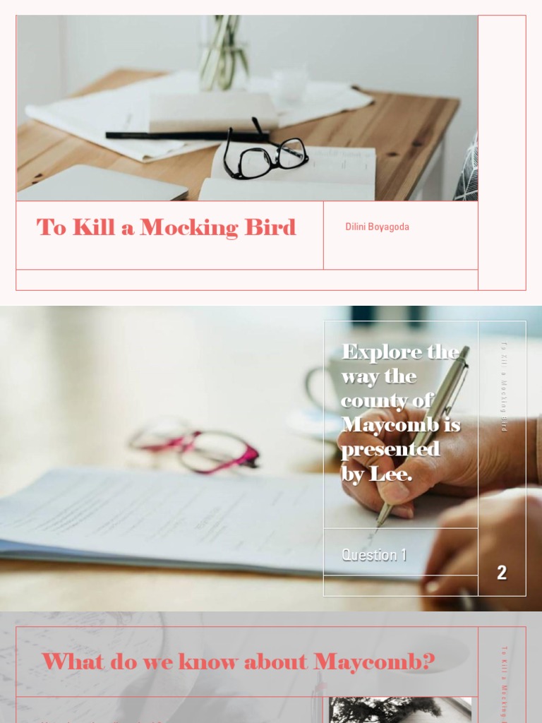 To Kill A Mocking Bird Questions | PDF | To Kill A Mockingbird