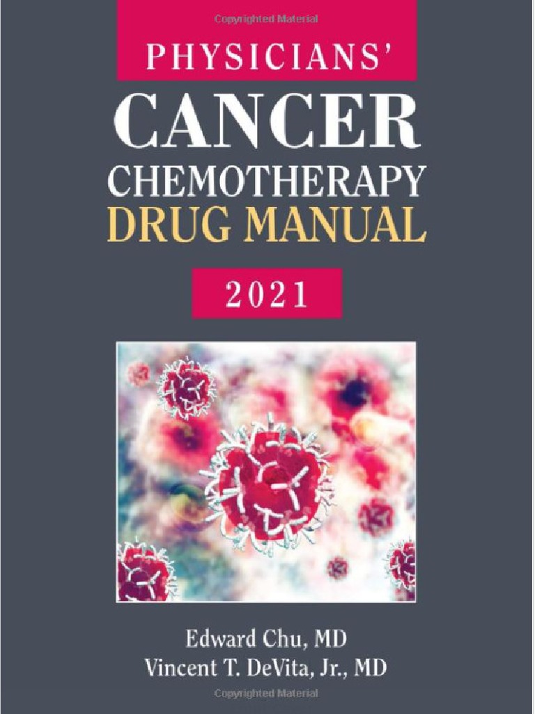 Physicians' Cancer Chemotherapy Drug Manual 2021 21st Edition | PDF ...