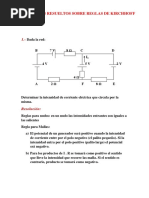 Ejercicios Resueltos Ley de Kirchhoff | PDF | Resistencia Eléctrica y Conductancia ...