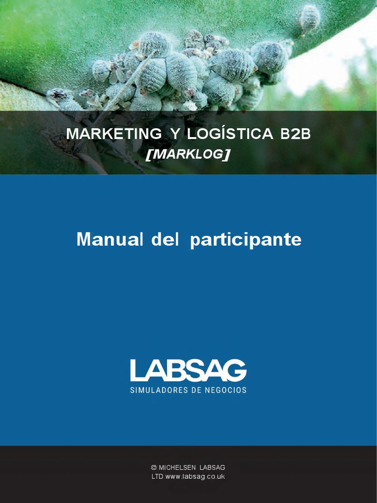 Mi Manual MARKLOG B2B en Word Al 11 Mayook | PDF | Marketing | Logística