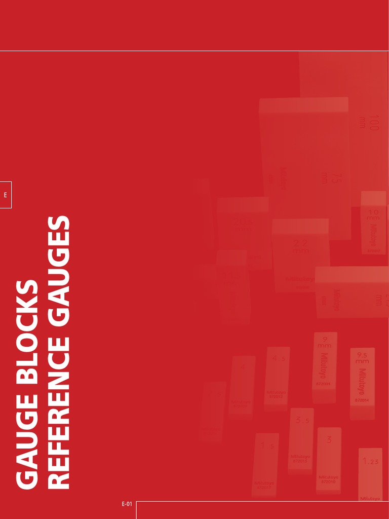 Gauge Blocks Reference Gauges | Download Free PDF | Calibration ...