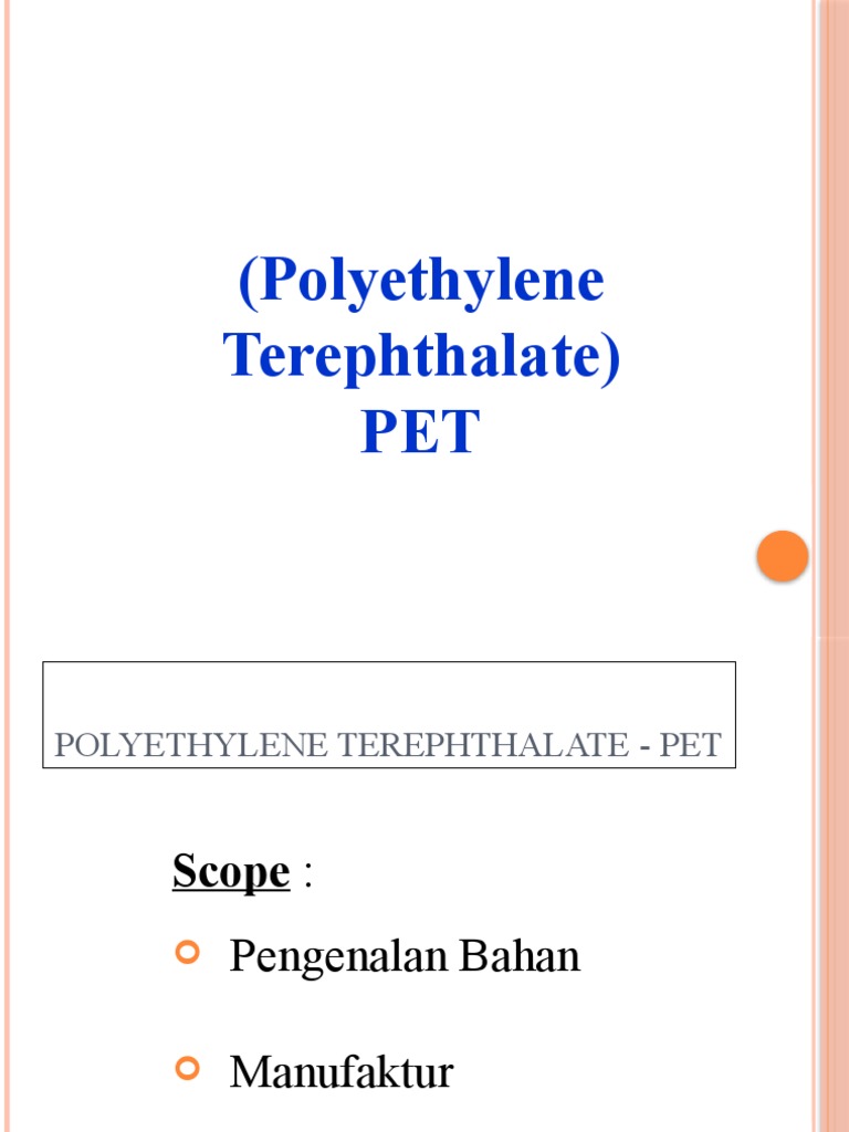 5.polyethyleneterephthalate (PET) Indorama | PDF