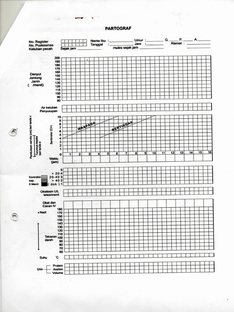Partograf Dan Lembar Observasi001 | PDF