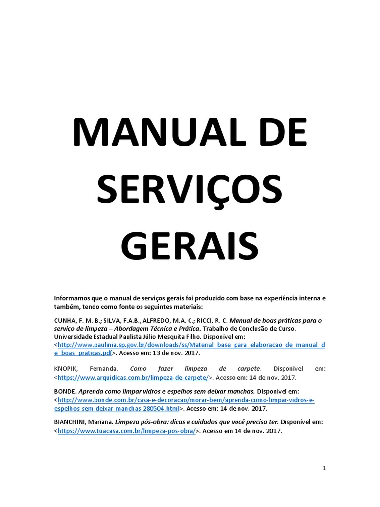 Manual Asg | PDF | Desperdício | Desinfetante Manual Asg | PDF | Desperdício | Desinfetante