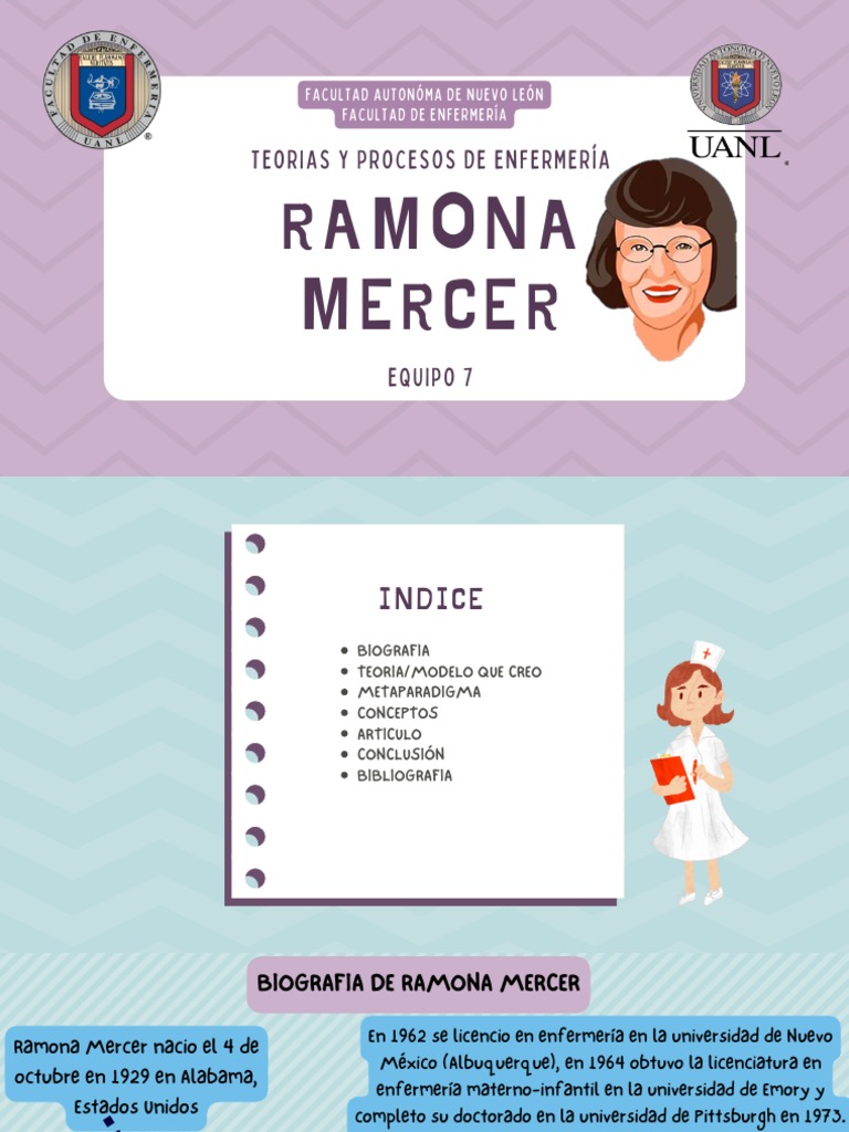 Ramona Mercer, Teorias | PDF | Parto | Enfermería