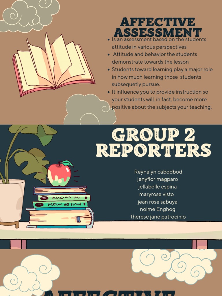 Affective Assessment | PDF | Attitude (Psychology) | Educational Assessment