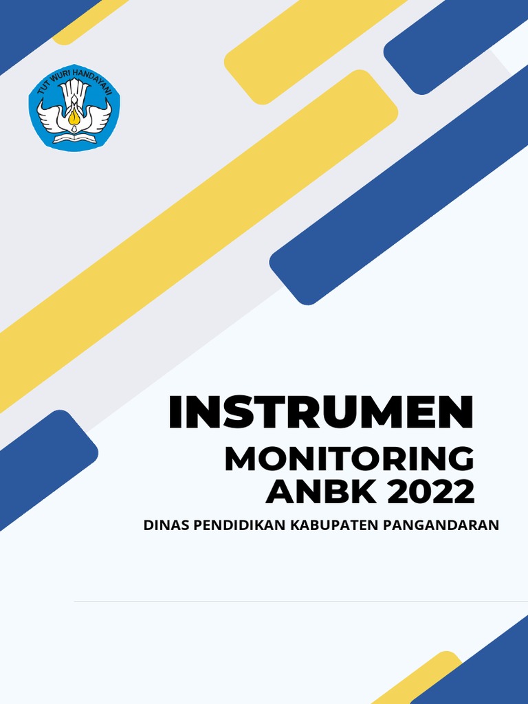Instrumen Monitoring ANBK 2022 | PDF | Komputer | Teknologi & Rekayasa