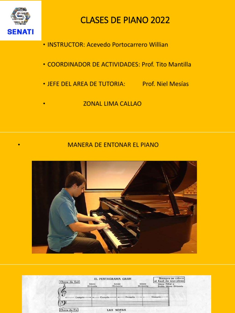 Clases de Piano para Niños y Adultos | PDF