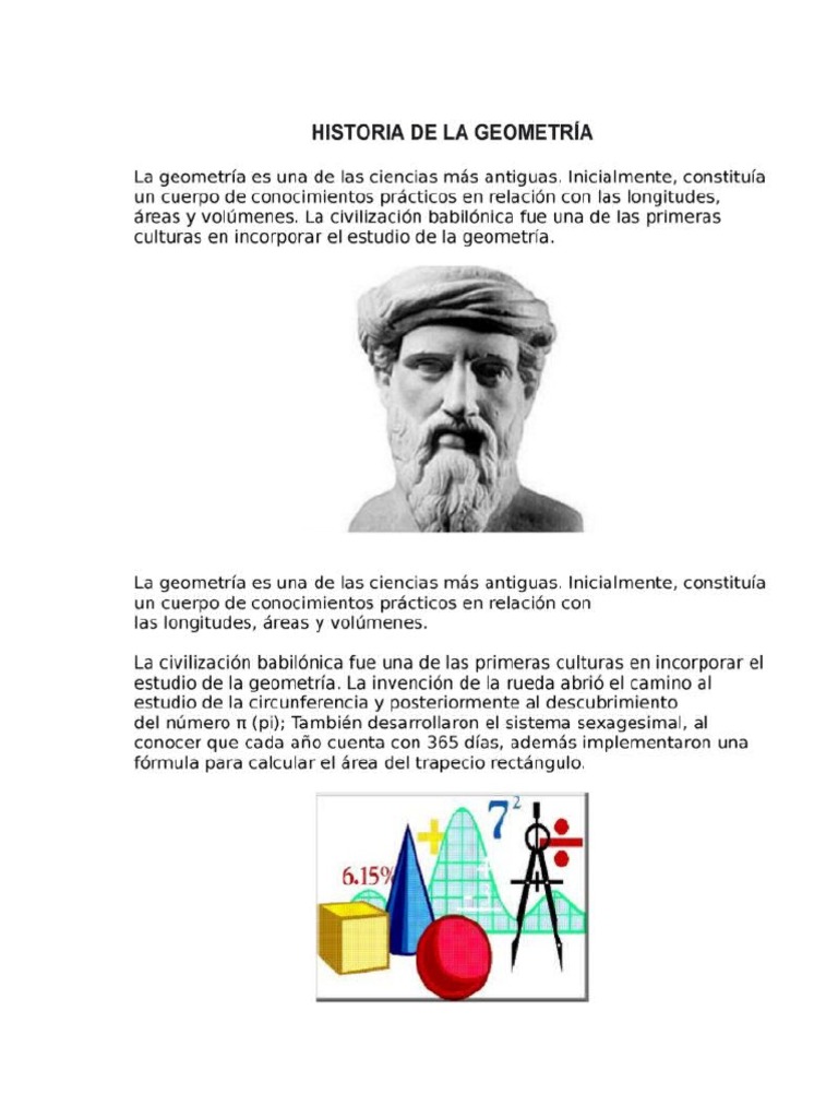 Historia de La Geometria | PDF