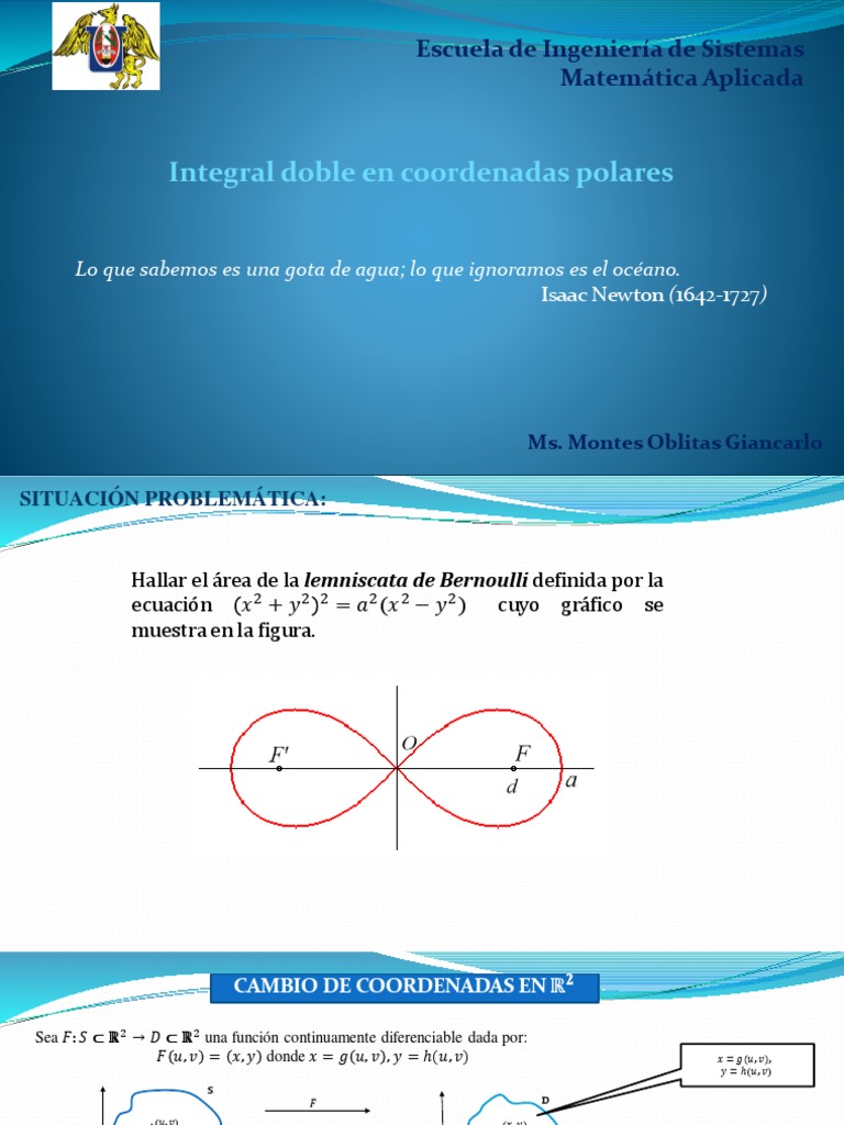Sesion 15-Integral Doble en Coordenadas Polares | Descargar gratis PDF ...