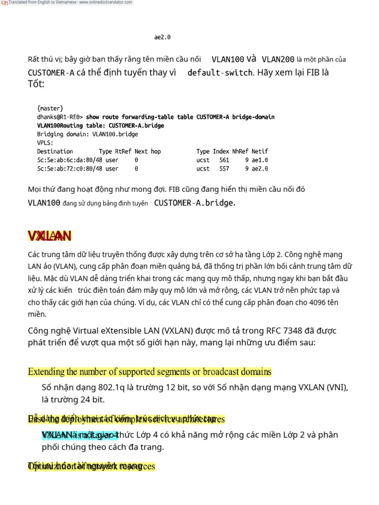 VXLAN Basic - En.vi | PDF