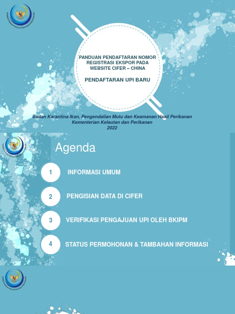Panduan UPI - Registrasi CIFER (UPI Baru) - Ver02 | PDF