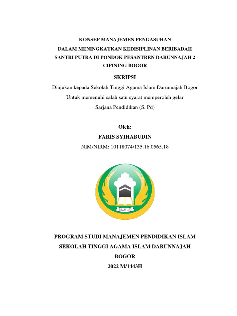 Revisi Skripsi Faris Syihabudin Cetak | PDF