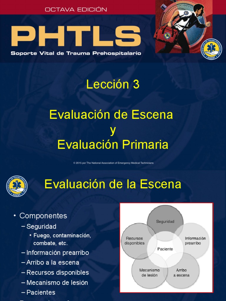 Leccion03 Evaluación de Escena y Evaluación Primaria | PDF | Medicina ...