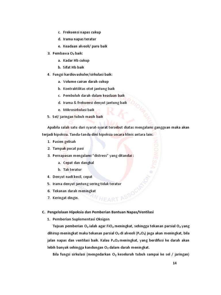 Buku Panduan ACLS Perki Cetakan 2021 - Hal 14 | PDF