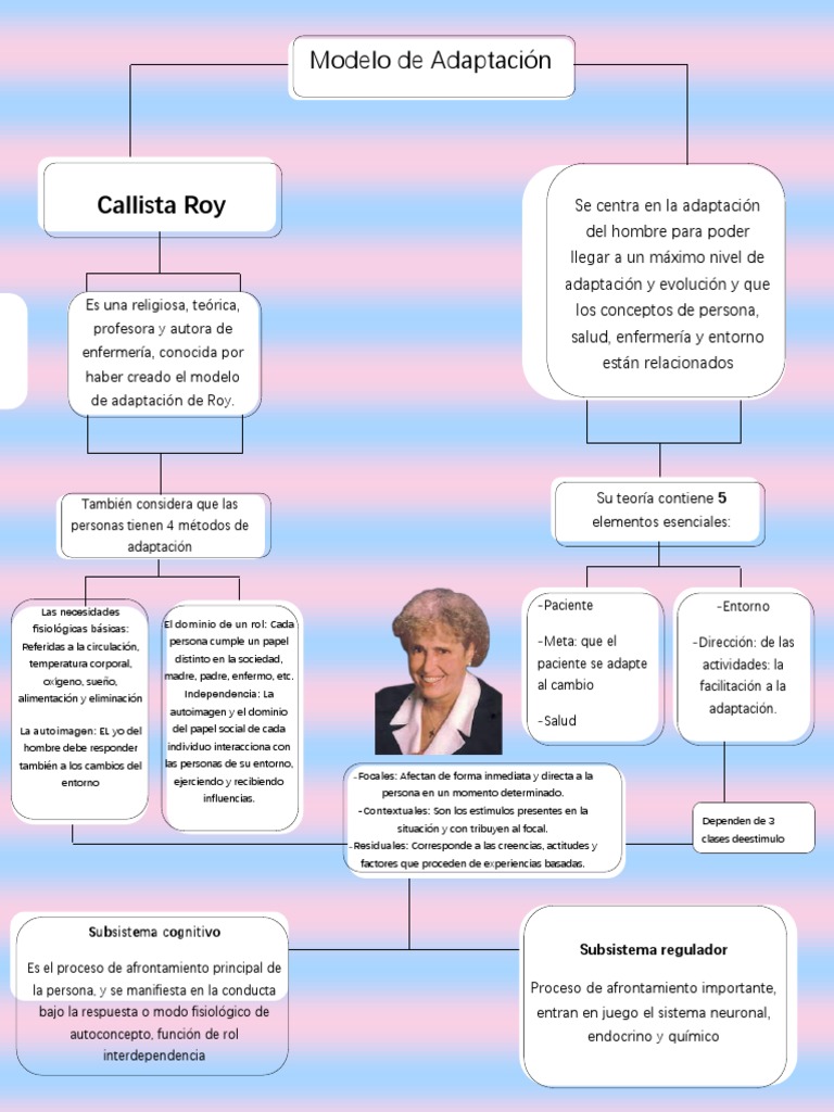 Modelo de adaptación de Callista Roy: una teoría de enfermería centrada ...