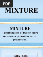 Mixtures Grade 6 Science | PDF | Mixture | Solution