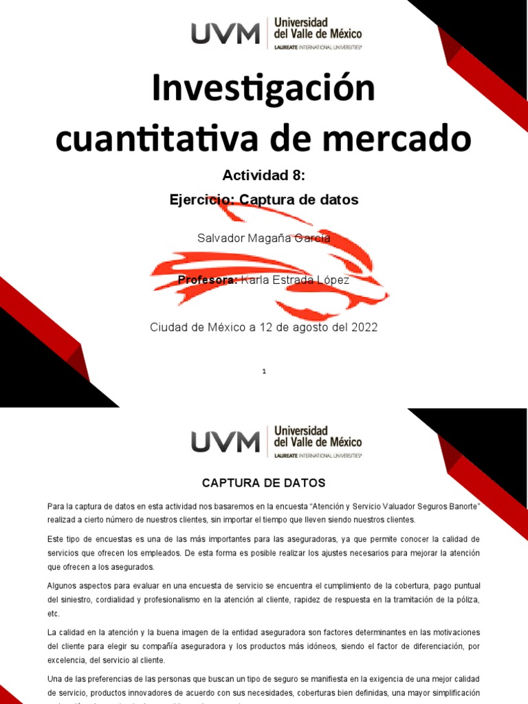 Act.8 SMG | PDF | Seguro | Póliza de seguros