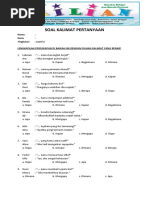 Soal Bahasa Indonesia Kelas 2 Bab 1 Mengenal Perasaan | PDF | Griya & Taman