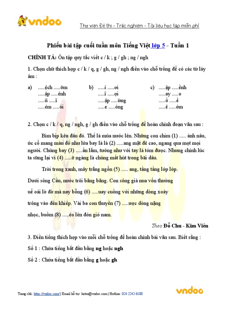 Phieu Bai Tap T | PDF