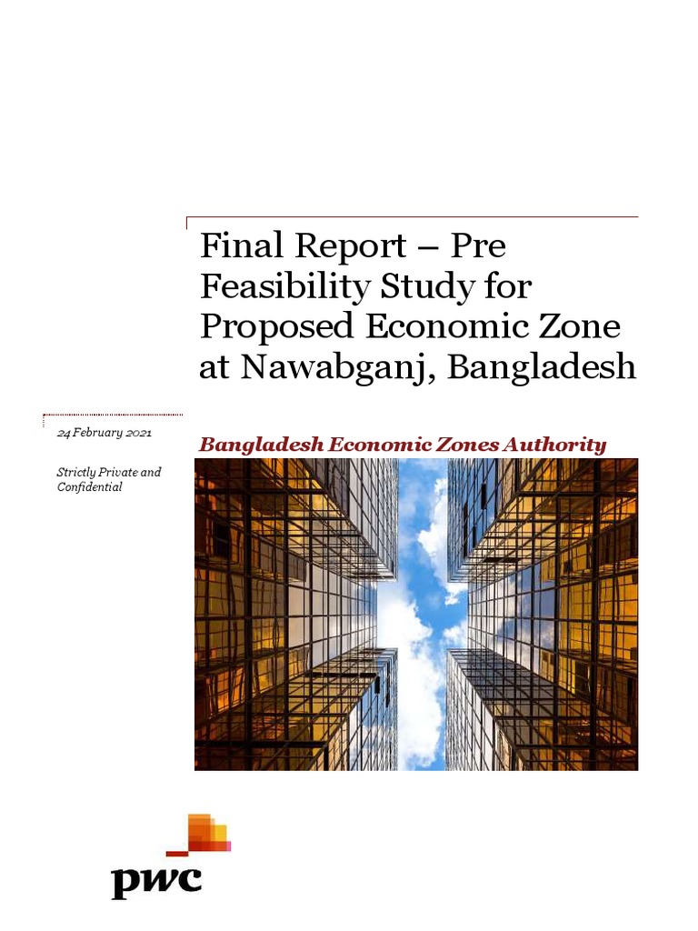 Pre Feasibility Study Report of Nawabganj | PDF | Infrastructure ...