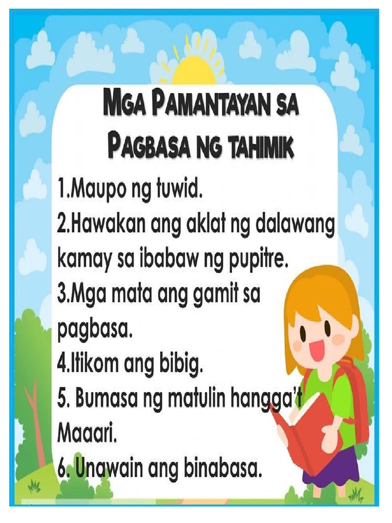 Reading-Panuntunan Sa Pagbasa | PDF