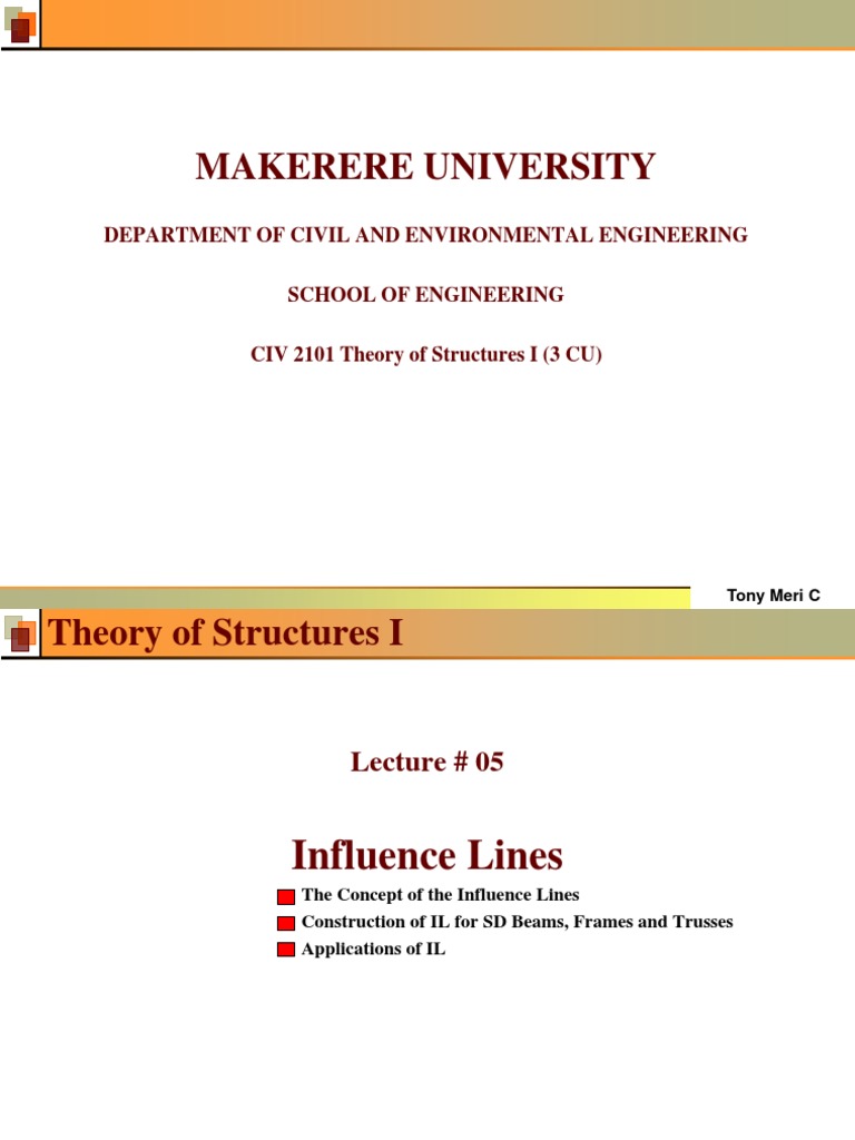 Influence Lines Concepts | PDF | Bending | Beam (Structure)