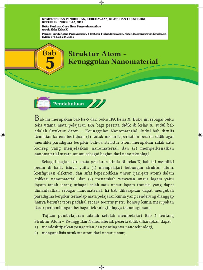 Buku Guru IPA - Bab 5 - Fase E | PDF