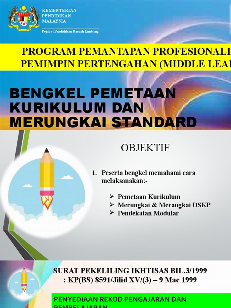 Bahasa Arab Bengkel Pemetaan Kurikulum Dan Merungkai Standard (SR) | PDF