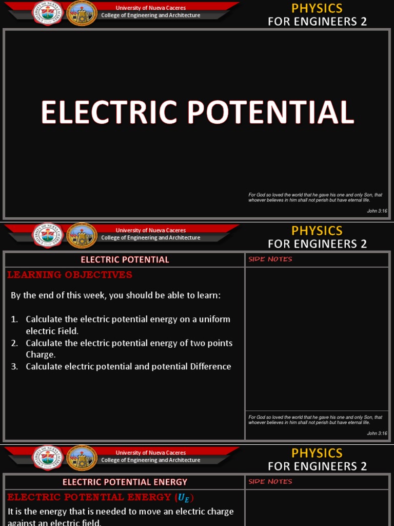 Electric Potential | Download Free PDF | Potential Energy | Electricity
