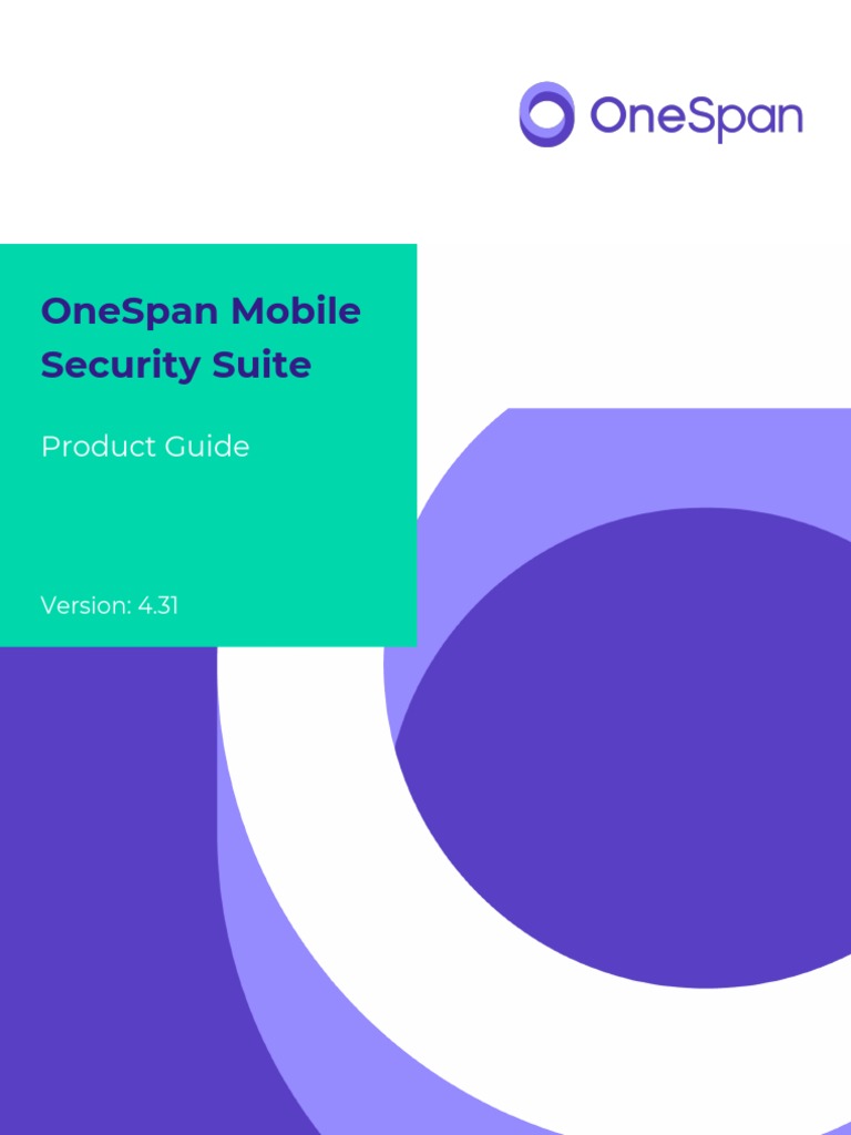 Mobile Security Suite Product Guide | PDF | Key (Cryptography) | Encryption