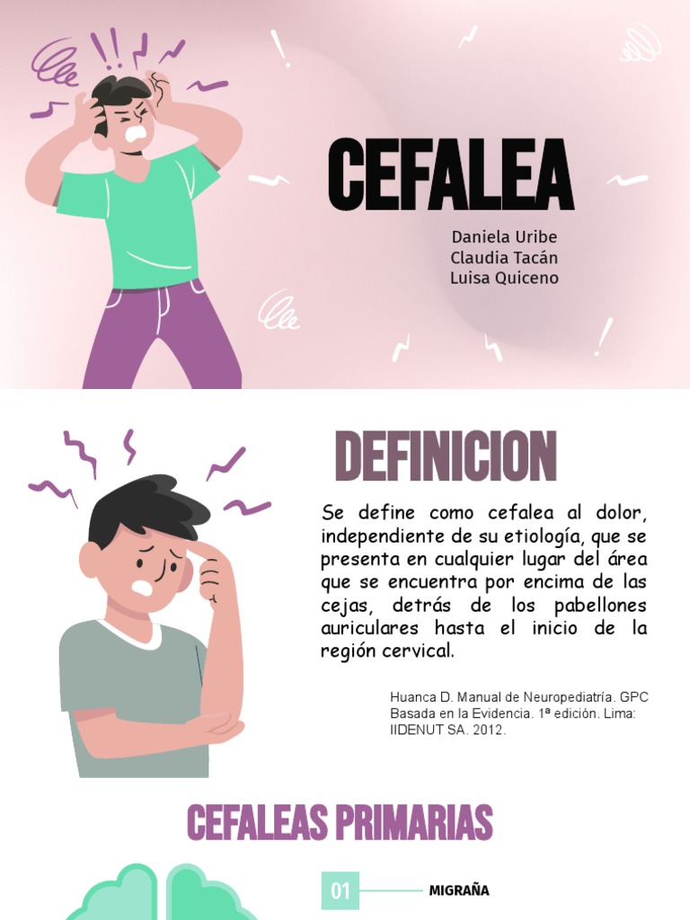 CEFALEA | PDF | Dolor de cabeza | Migraña
