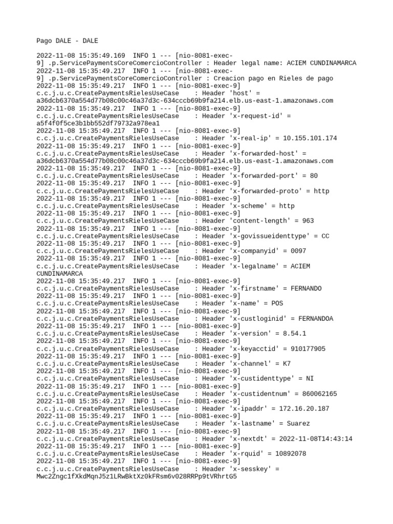 Pago Dale - Dale | PDF | Software Development | Communications Protocols Pago Dale - Dale | PDF | Software Development | Communications Protocols