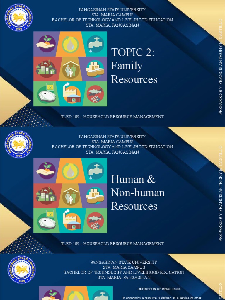 Topic 2 | PDF | Resource | Family