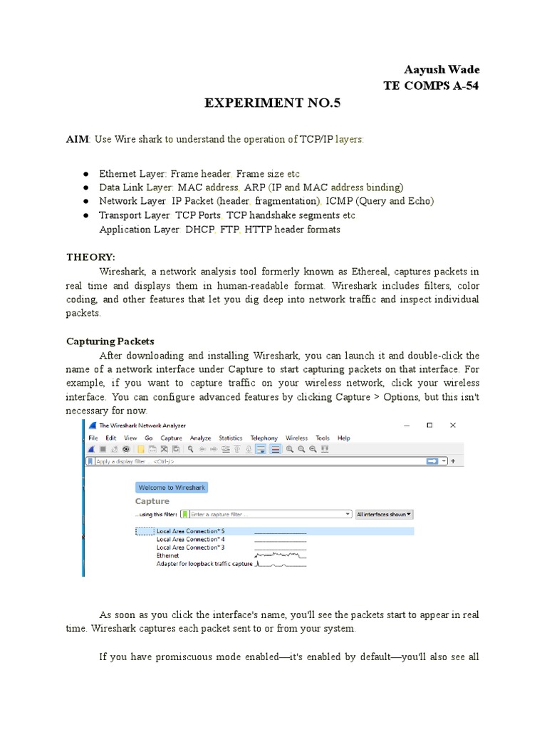 CN Exp-5 | PDF | Transmission Control Protocol | Computer Network CN Exp-5 | PDF | Transmission Control Protocol | Computer Network