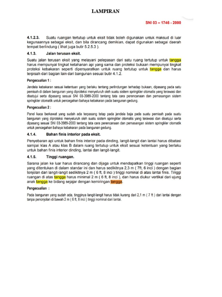 Form Inspeksi Tangga | PDF