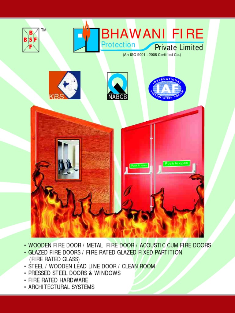 Fire door specifications | PDF | Door | Screw