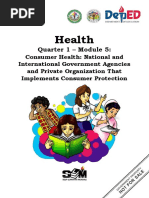 Consumer Health Grade 10 | PDF | Health Informatics | Advertising
