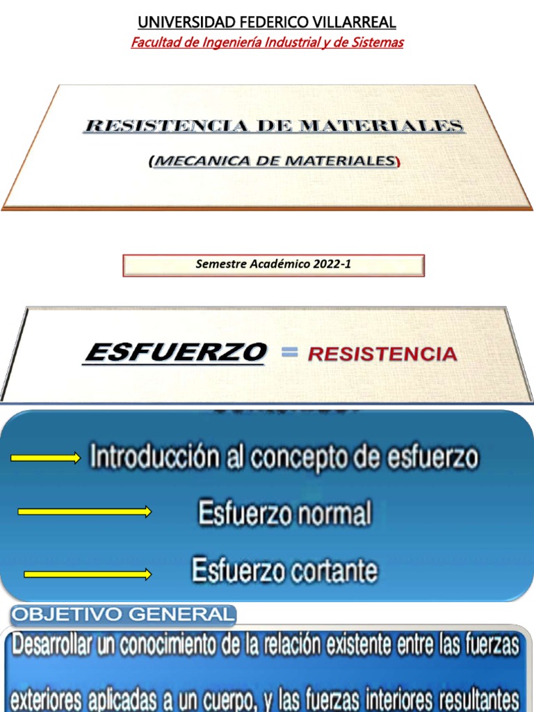 1.2 Esfuerzo Normal, Axial o Tensión | PDF | Estrés (Mecánica) | Fuerza