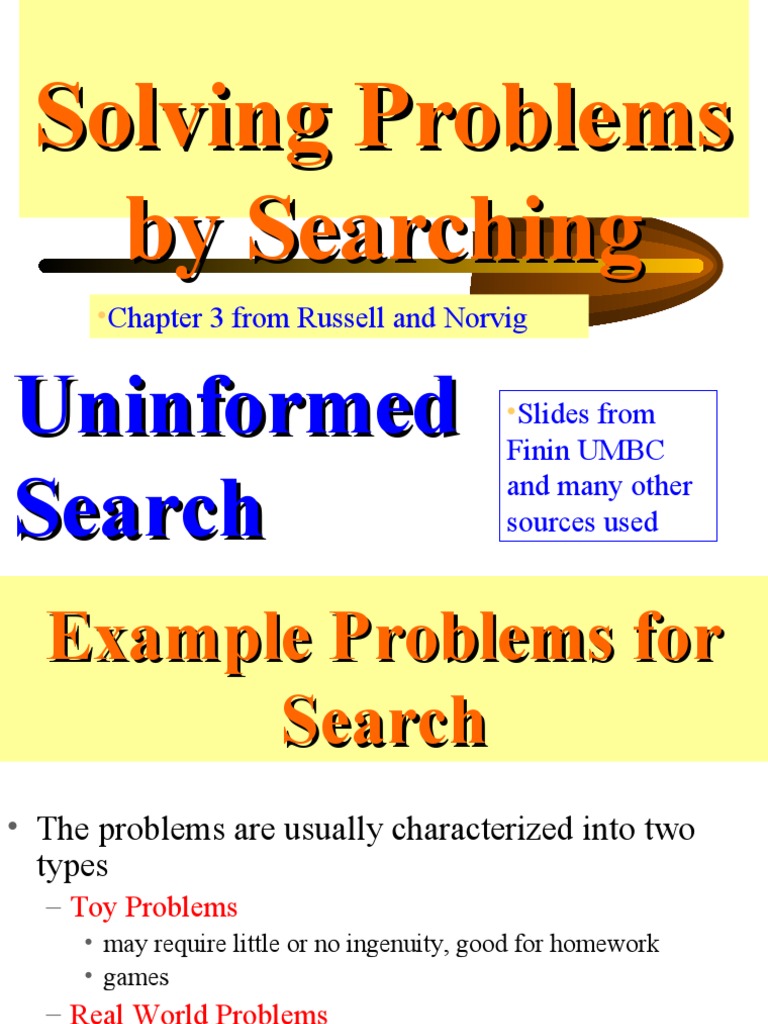 015.search Formulation Problems Basic Strategies | PDF | Algorithms And Data Structures ...