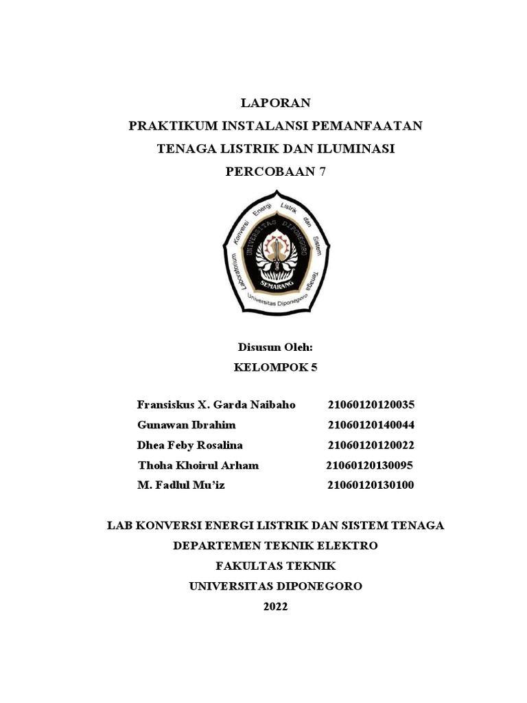 Laporan P7 K5 Rev1 | PDF