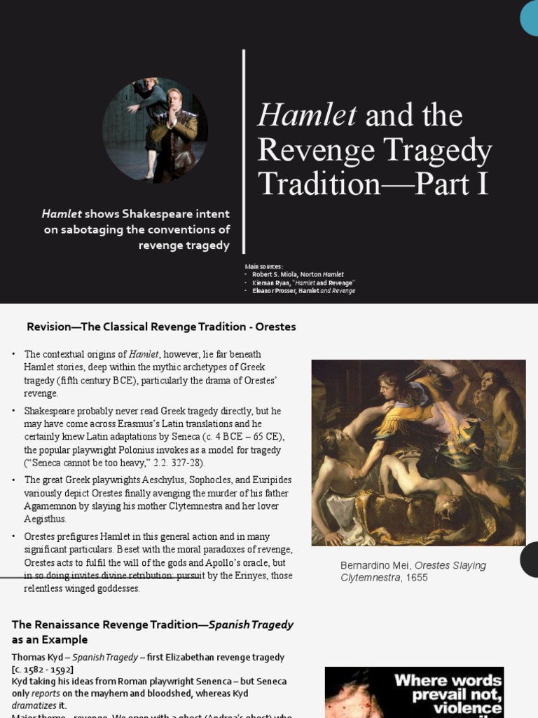 Hamlet: Subverting Revenge Tragedy | PDF | Hamlet | Tragedy