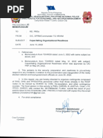 AAR Re Conduct of PNP Mental Health Program (AutoRecovered) | PDF ...