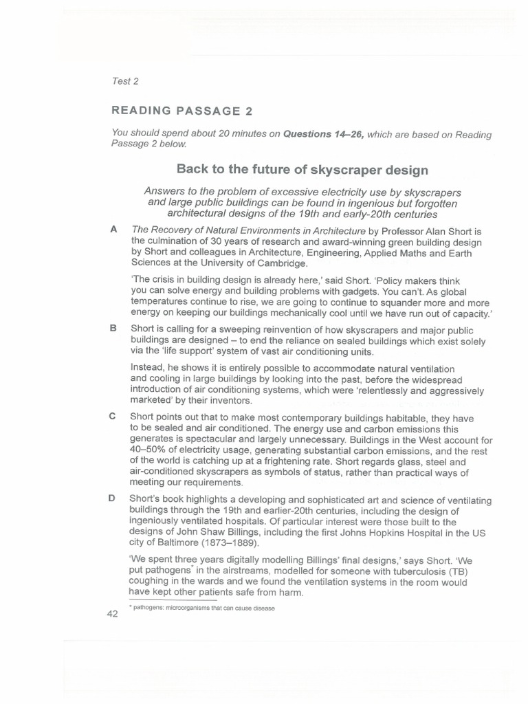 Advanced - Handout - Reading - Lesson 4 | PDF