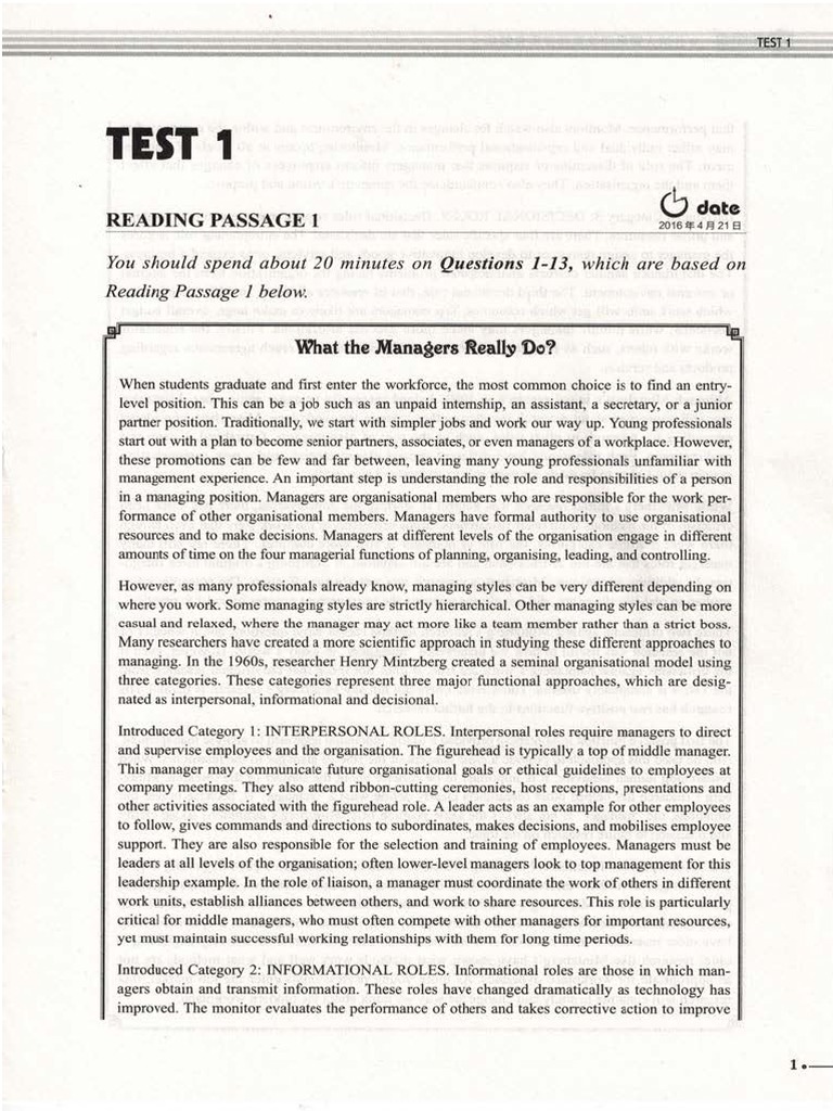 Handout Reading 5 Pdf