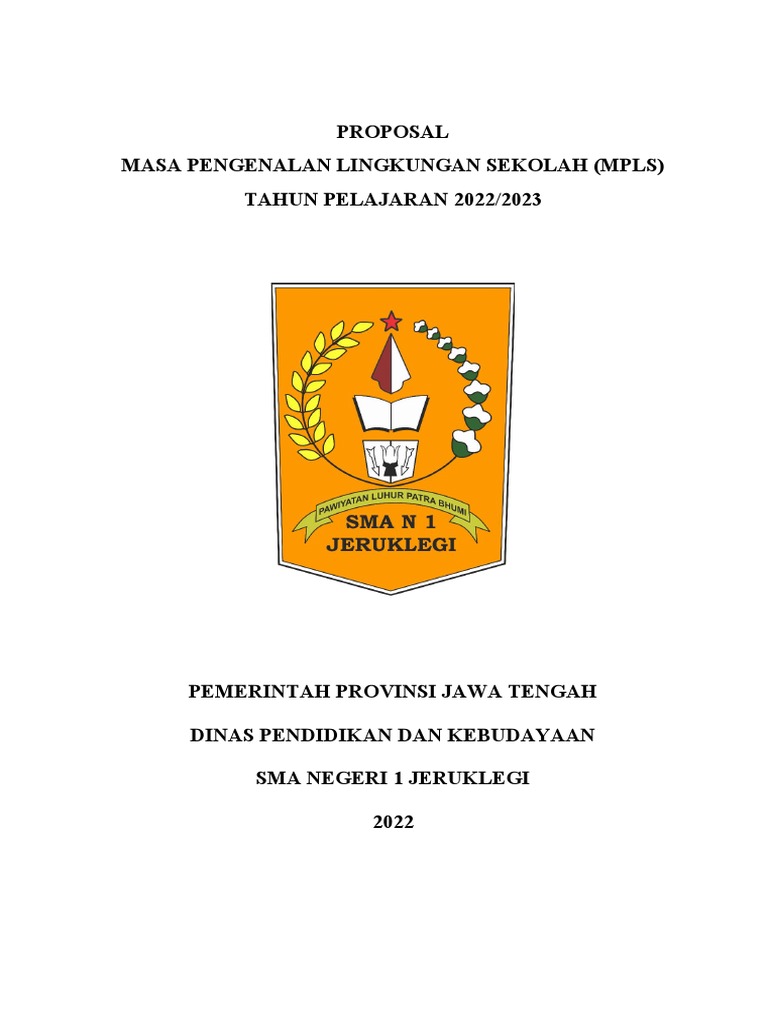 2 Proposal Mpls Sman 1 Jeruklegi 2022 | PDF