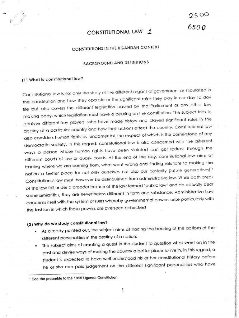 Constitutional Law | PDF