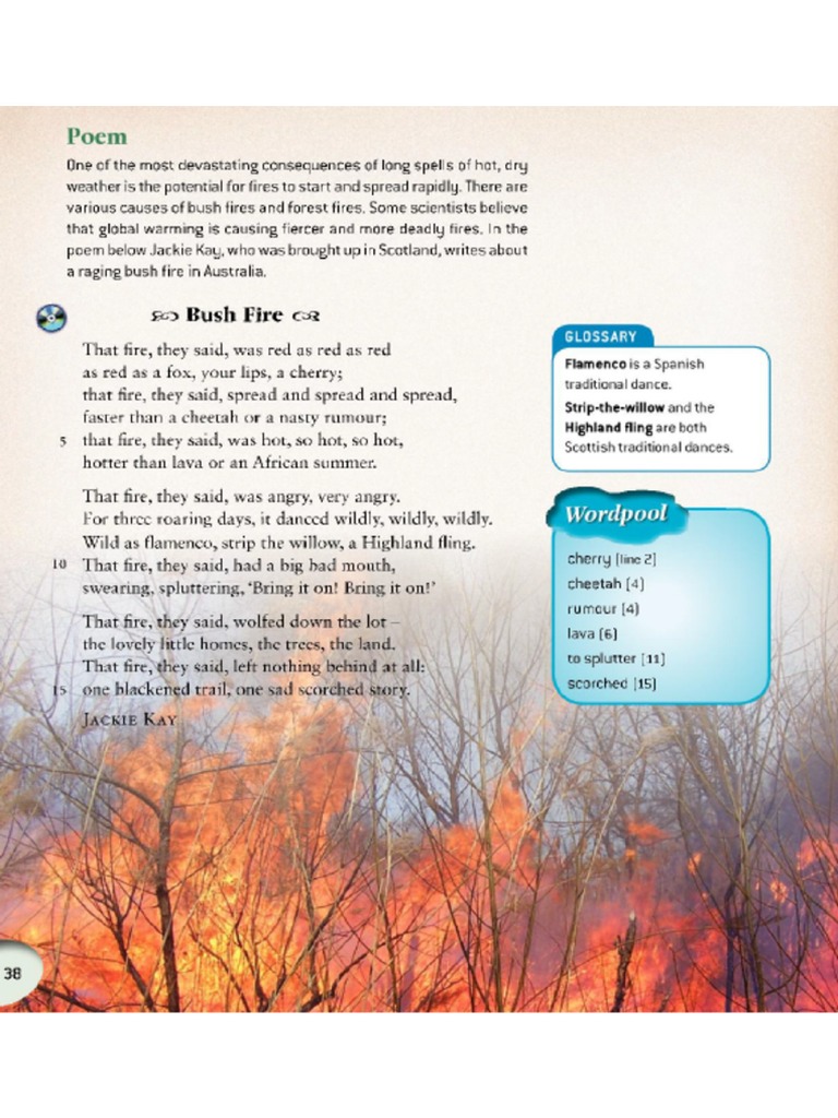 U2 Climate Bush Fire Poem | PDF