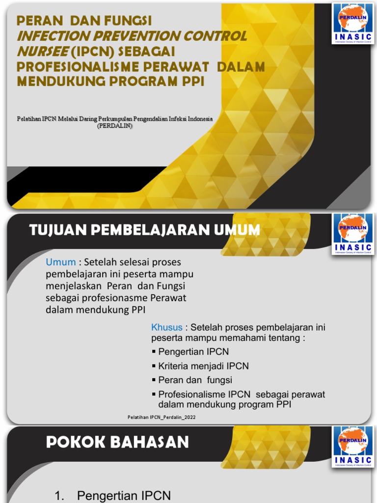 IPCN - Peran - Fungsi IPCN - Perdalin Rev. 2022 | PDF | Bisnis ...